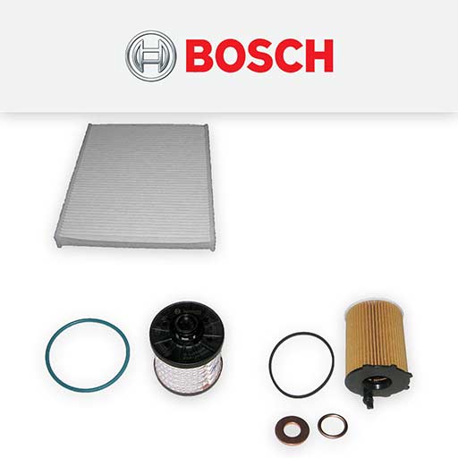 Service kit for Ford Fiesta Mk7 1.5 TDCi - oil filter, fuel filter ...