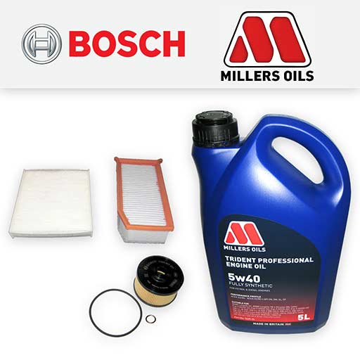 Service kit for Renault Captur 0.9 TCe / 1.2 TCe - oil filter, air ...